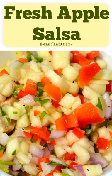 Delicious Apple Salsa Recipe - The Home and Garden Cafe