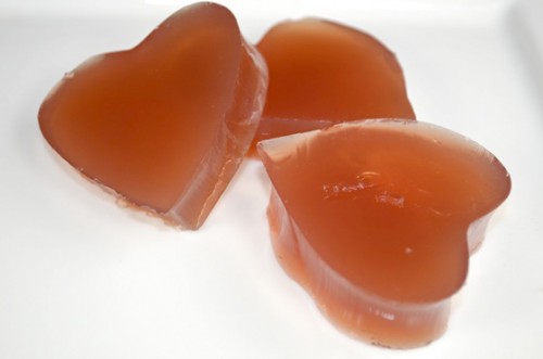 Herbal Tea Cinnamon Cranberry Gelatin Jiggler Hearts- Healthy Valentine ...
