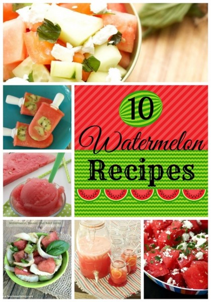 10 Watermelon Recipes~ Perfect For Your Next Summer BBQ! - The Home and ...