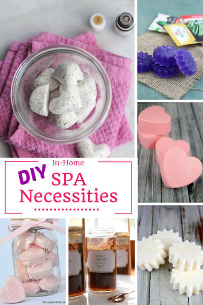 10 DIY Home Spa - Homemade Body Products - The Home and Garden Cafe